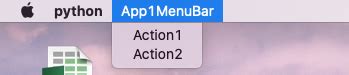 Python Pyqt Can Subwindows Use Their Own Menubar If So How Do I