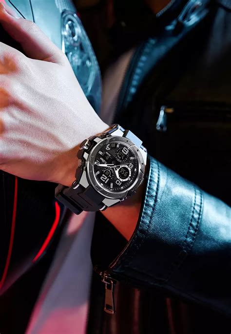 Jual Biden Watch BIDEN Jam Tangan Pria Anit Air Digital Analog Olahraga