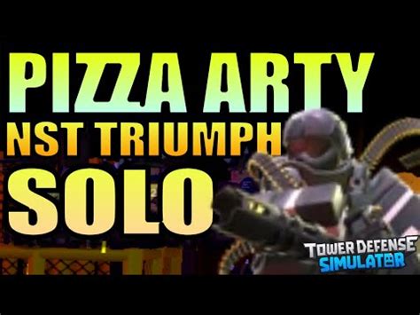 SOLO PIZZA PARTY TRIUMPH WITH NO SPECIAL TOWERS DOC COMING SOON