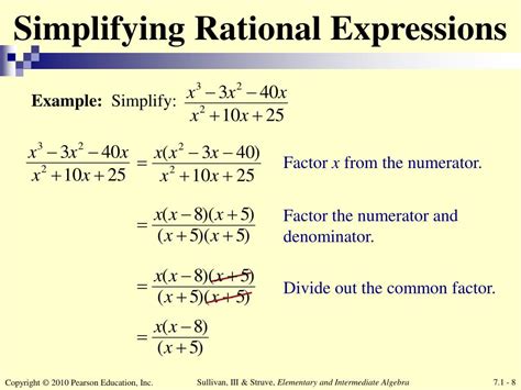 Steps On Dividing Rational Expressions