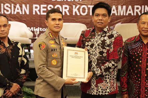KPU Gandeng Polresta Samarinda Wujudkan Pemilu Aman