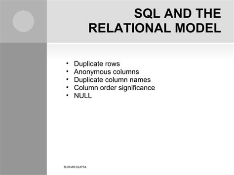 Presentation On Dbms Relational Calculus Ppt