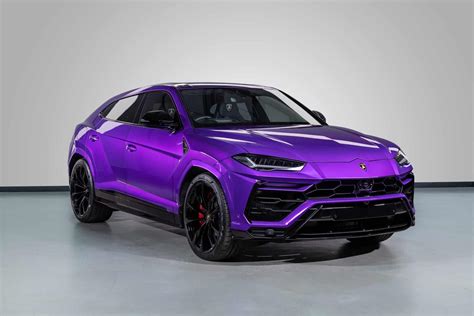 Lamborghini URUS Purple Hire Alphadrive Supercar Hire