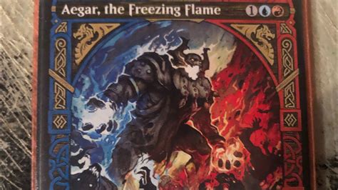 Aegar The Freezing Flame Commander Deck Tech YouTube