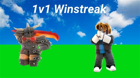 Getting My Highest Winstreak In The V Game Mode Roblox Bedwars