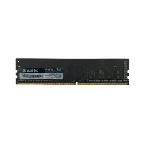 Memória BrazilPC 4GB DDR4 2666Mhz BPC2666D4CL19 4G OEM Premium