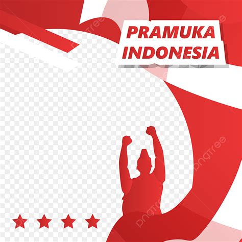 Pramuka Day Vector Hd PNG Images Elements Design Twibbon Pramuka Day