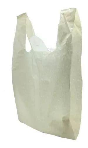Sacola Plástica Reciclada Reforçada Branca Leitosa 5kg MercadoLivre