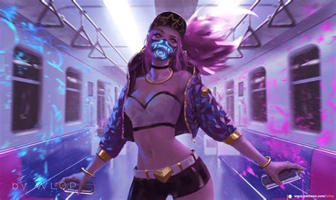 KDA Akali HD Wallpaper Hintergrund 1920x1143 ID 988478