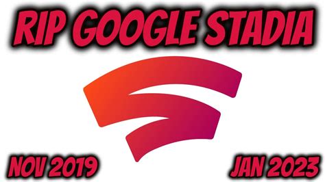 Google Stadia RIP YouTube