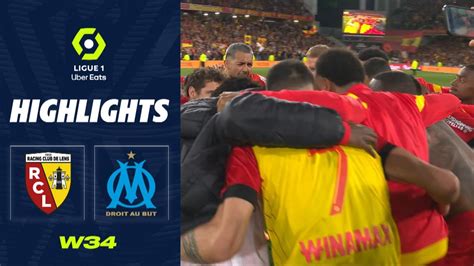 RC LENS OLYMPIQUE DE MARSEILLE 2 1 Highlights RCL OM