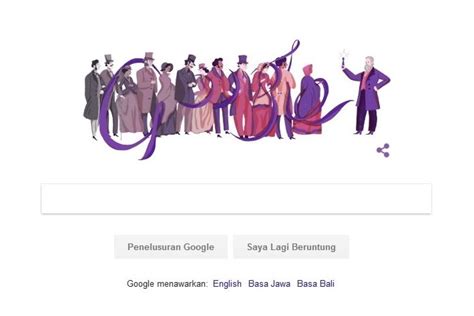 Penemu Pewarna Sintetis Jadi Google Doodle Hari Ini ANTARA News