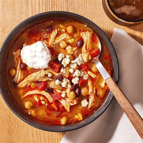 Slow Cooker Buffalo Chicken Chili Food Heaven Made Easy