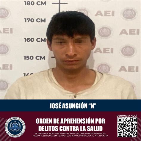 Cumplimenta FGE orden de aprehensión por narcomenudeo a sujeto