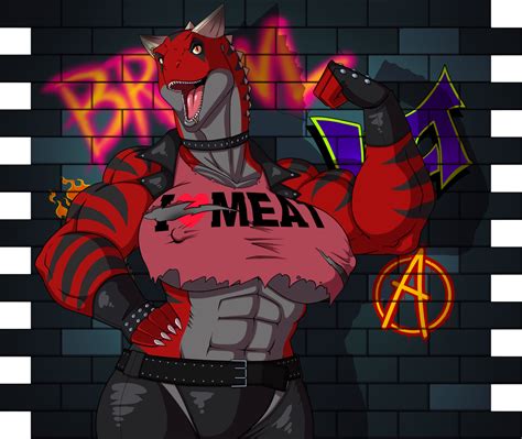 The Big Imageboard Tbib 2020 Abelisaurid Abs Anthro Big Breasts Black Belt Black Bottomwear