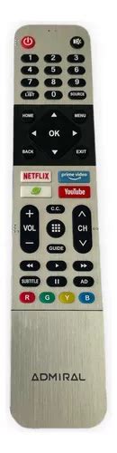 Control Remoto Para Smart Noblex Admiral Ken Brown Original Mercadolibre