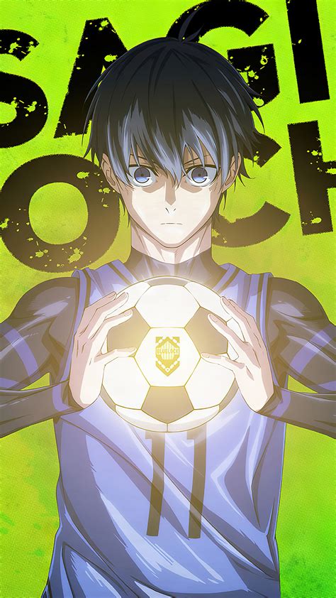 Yoichi Isagi Blue Lock 4K 9350h Wallpaper IPhone Phone