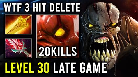 LEVEL 30 Late Game Right Click 3 Hits Delete Hyper Carry Lifestealer