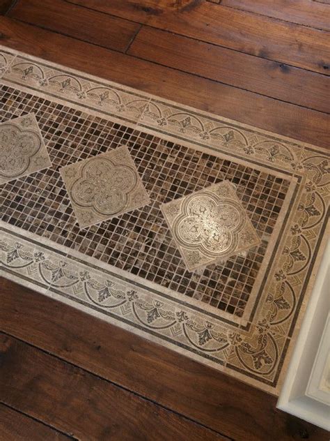 Tile Inlay Design Pictures Remodel Decor And Ideas House Flooring House Design Foyer Flooring
