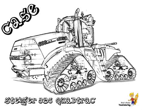 Case Tractor Coloring Pages Trator Caminhão desenho Desenhos