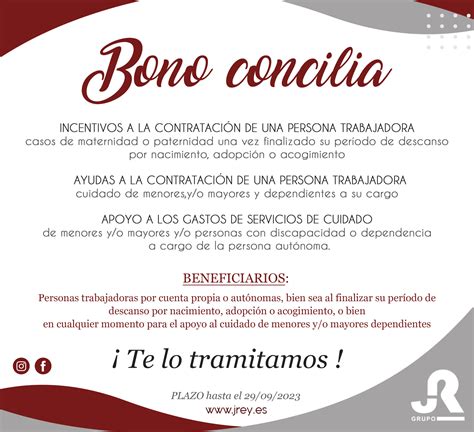 Ayuda Bono Concilia J Rey Asesoría