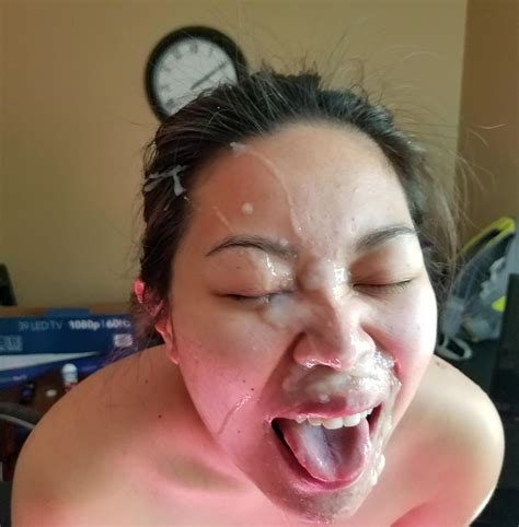 Asian Girl Plastered In Cum Porno Photo Eporner
