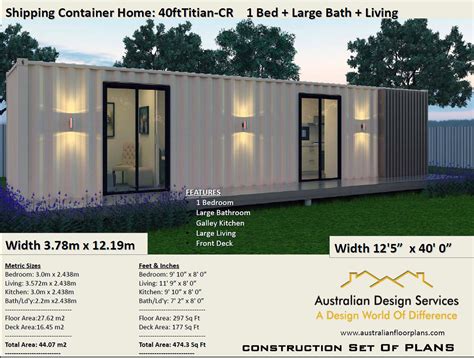 Ft Shipping Container Home Layout Discover The Ingenious Design