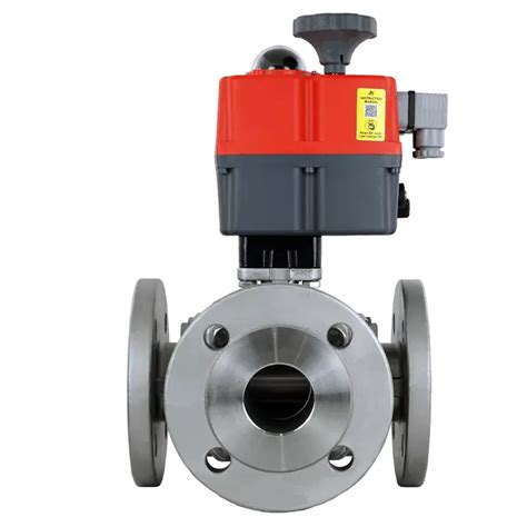 3 Wege Kugelhahn DN 20 PN16 40 Elektrisch