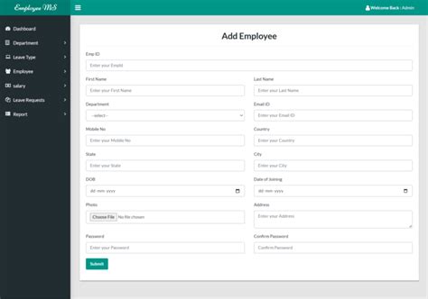 Employee Management System In PHP And MySQL Employee Management Project