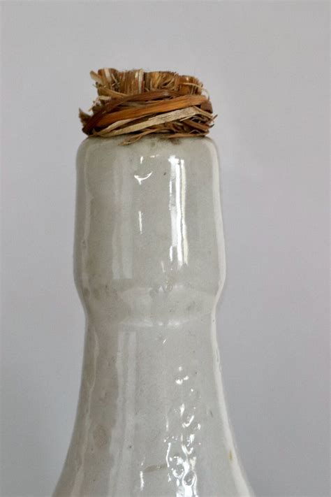 Keramik Tokkuri Sake Flasche Antik