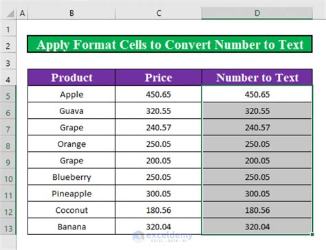 How To Convert Number To Text With Decimal Places In Excel Ways
