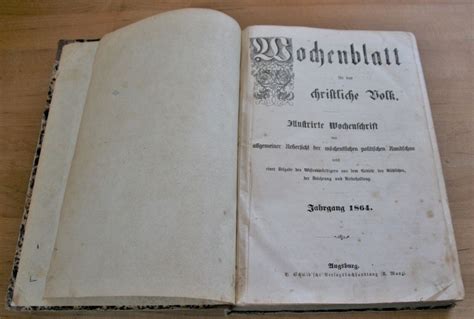 Wochenblatt für das christliche Volk Illustrierte Wochenschrift