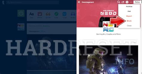 How To Block Someone In Tumblr HardReset Info