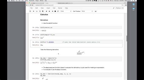 symbolic math in python youtube