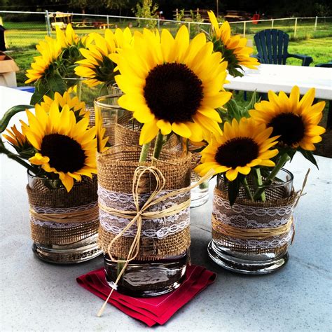 84 Centros De Mesas Con Girasoles Centros De Mesa Con Girasoles