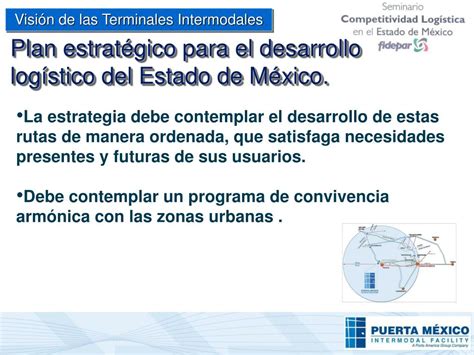 PPT Visión de las Terminales Intermodales PowerPoint Presentation