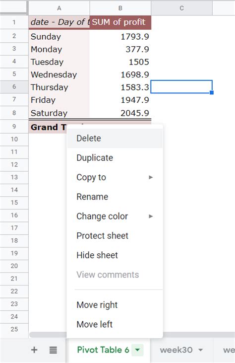 How To Delete Pivot Tables In Google Sheets And Excel Lido App