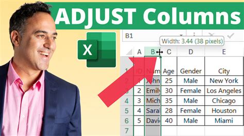 How To Adjust Column Width In Excel Fast MyExcelOnline