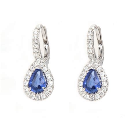 Orecchini Monachina Crivelli Oro Zaffiri Diamanti Oroshop