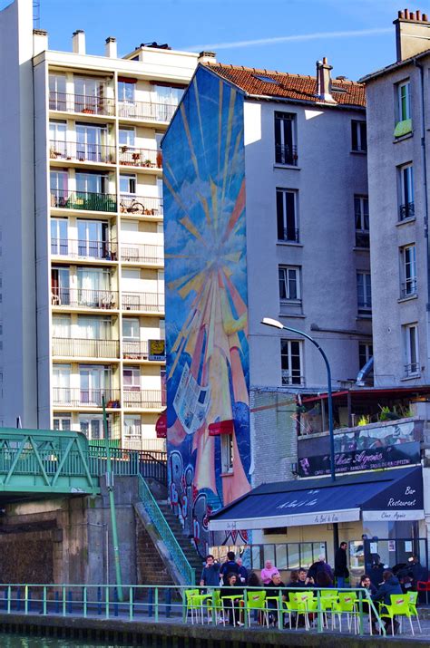 Le Long Du Canal De L Ourcq En Sortant De Paris 23 Pantin Flickr