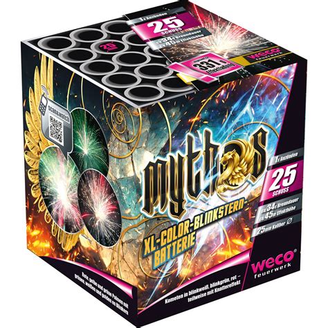 Mythos Feuerwerk Batterie 34 Sek Von Weco
