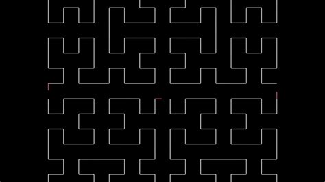 hilbert curve animation youtube