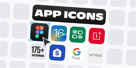 App Icons Largest App Icon Library Mobile Os Figma Community