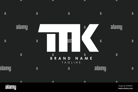 Alphabet Letters Initials Monogram Logo MK KM M And K Stock Vector