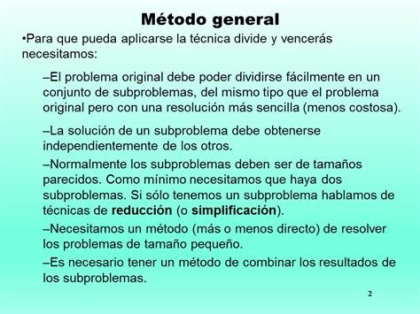 Programaci N M Todo Divide Y Vencer S Monografias
