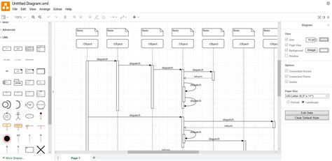 Diagram Example Uml Sequence Diagram Visio Mydiagram Online