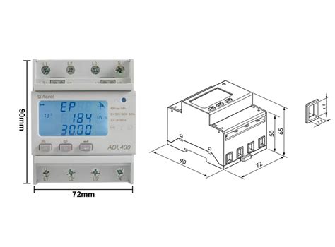 Acrel Adl Three Phase Din Rail Power Energy Meter