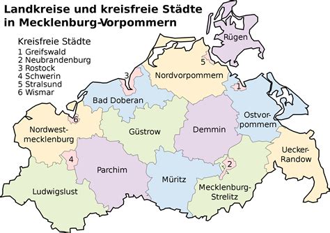 Map Of Mecklenburg Vorpommern Full Size Gifex