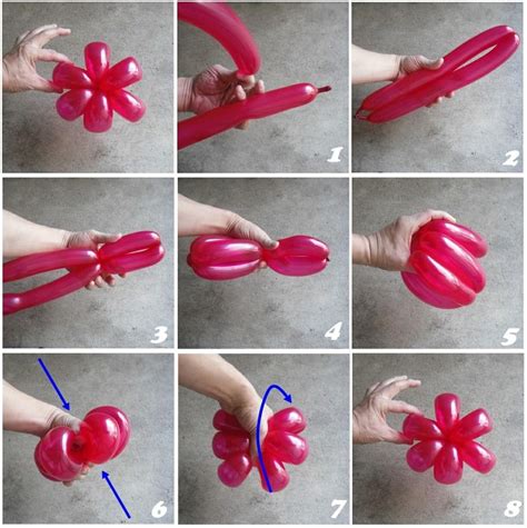 Petales Para Hacer Balloon Crafts Balloon Diy Flower Balloons Diy