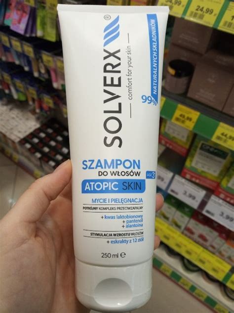 Solverx Atopic Skin SZAMPON DO WŁOSÓW do Skóry Atopowej INCI Beauty